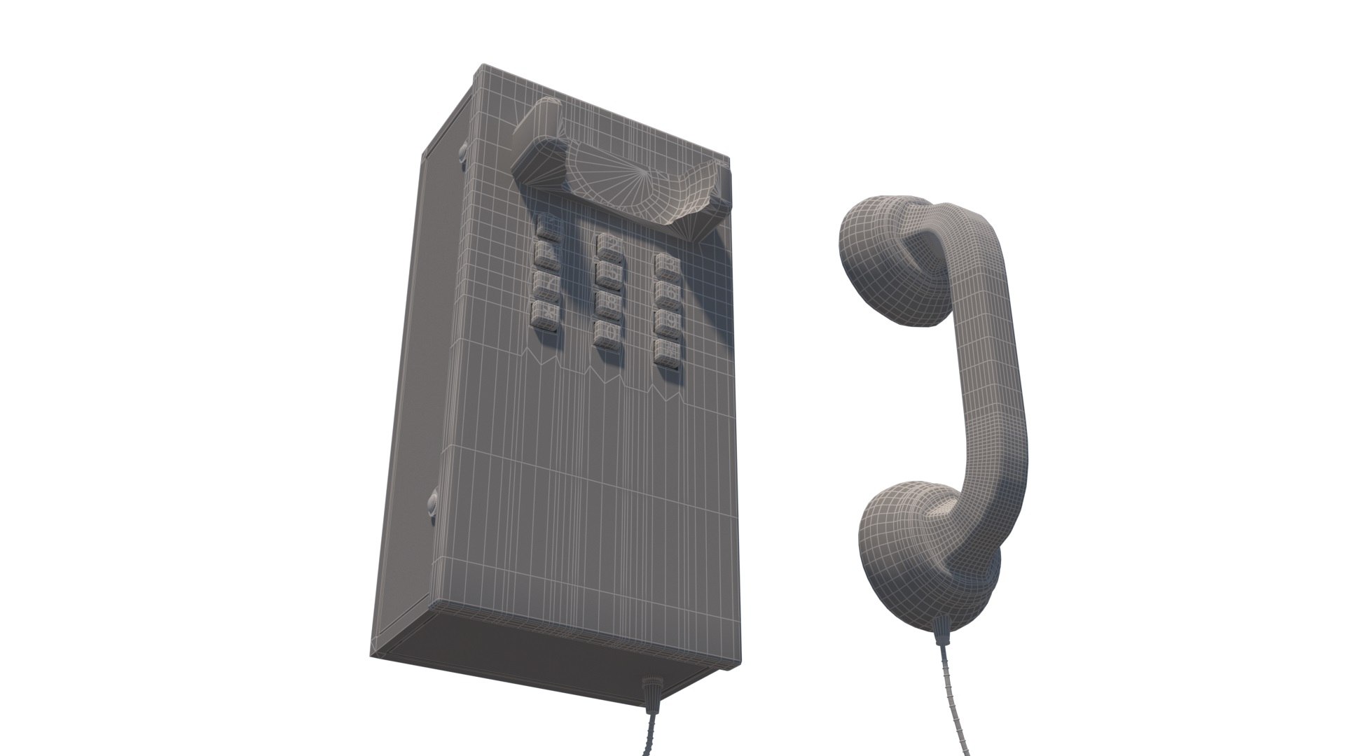 3D Telephone Phone Prison - TurboSquid 1559827