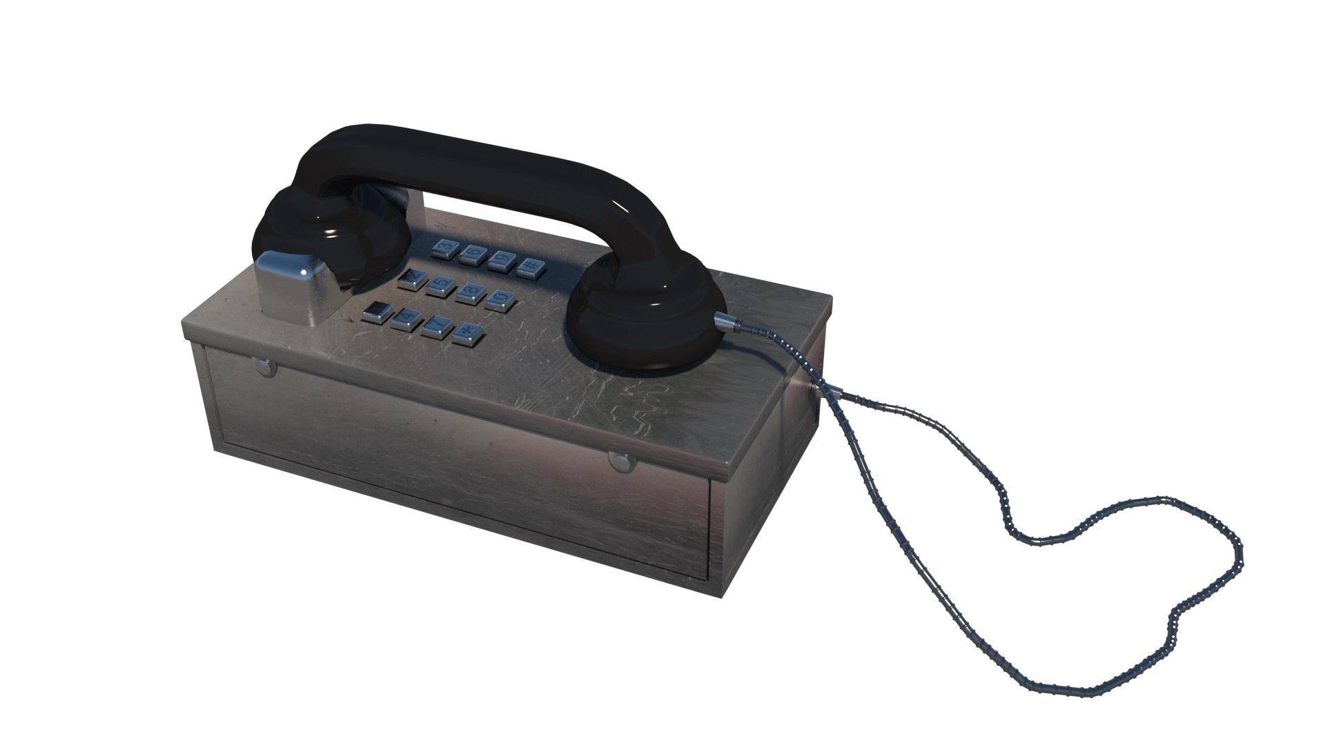 3D Telephone Phone Prison - TurboSquid 1559827