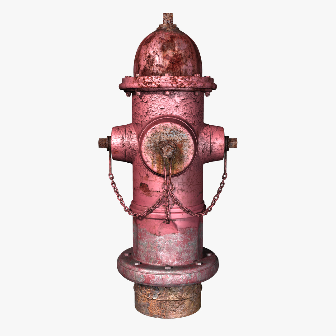 maya old red hydrant