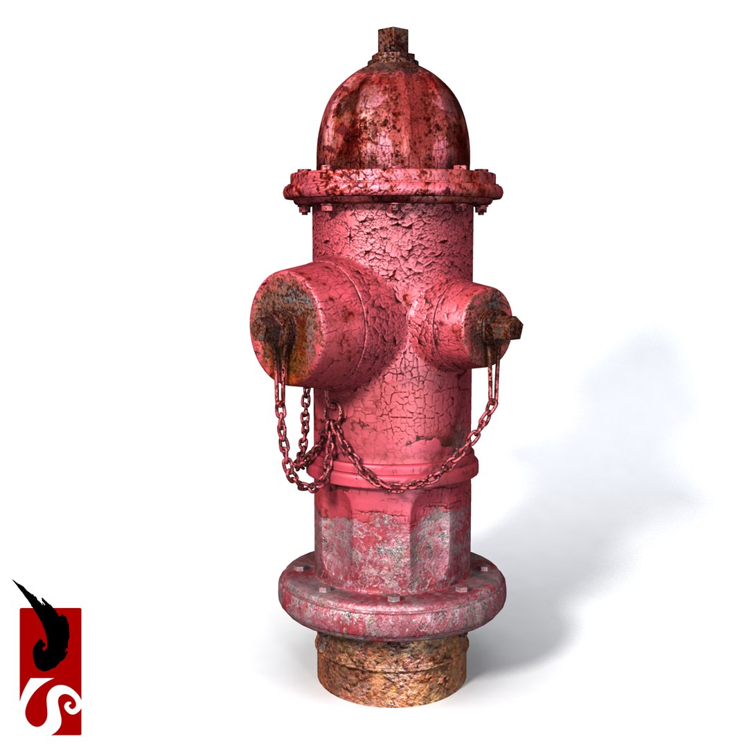 maya old red hydrant