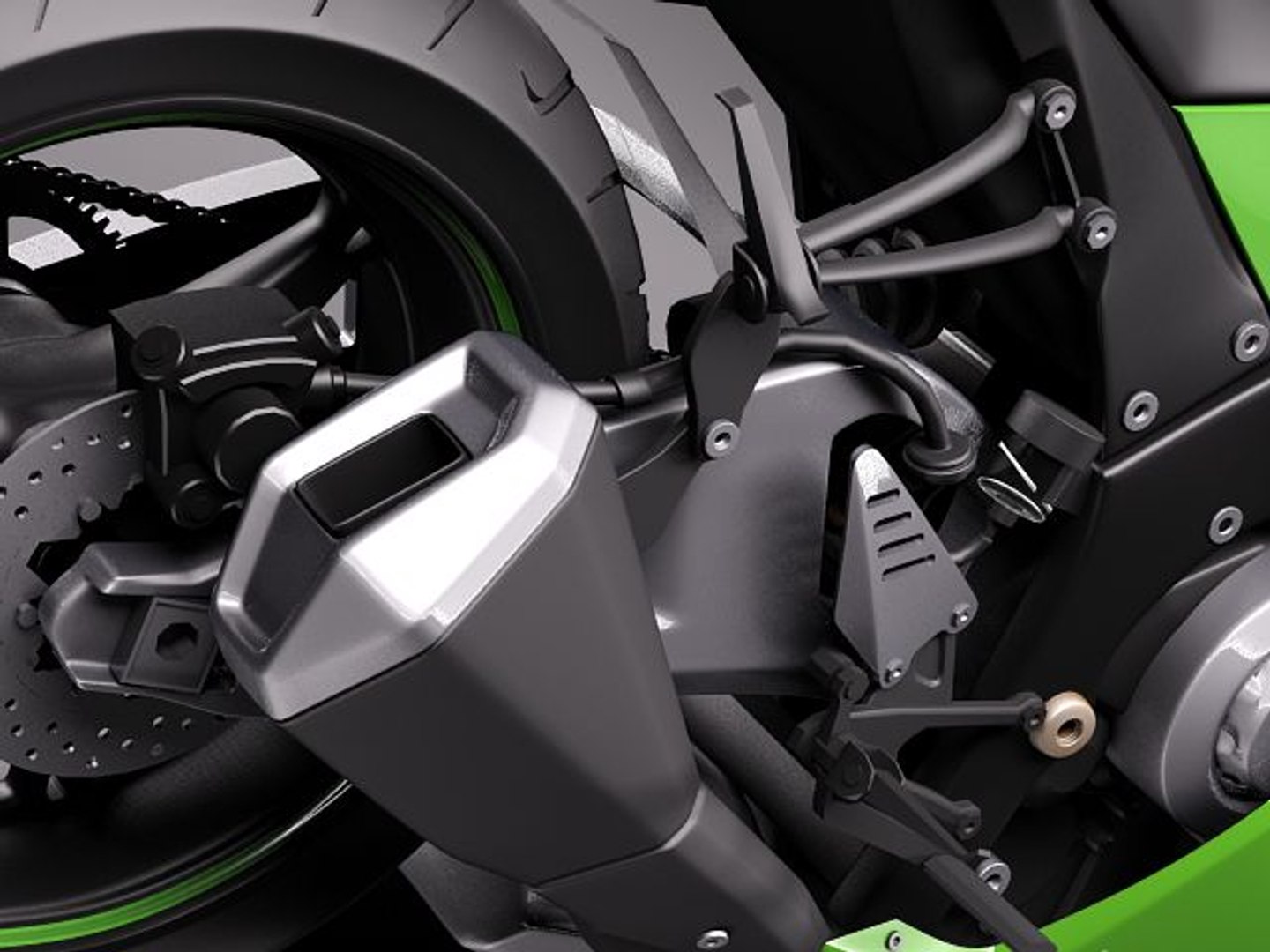 3d Kawasaki Ninja R Zx-10r