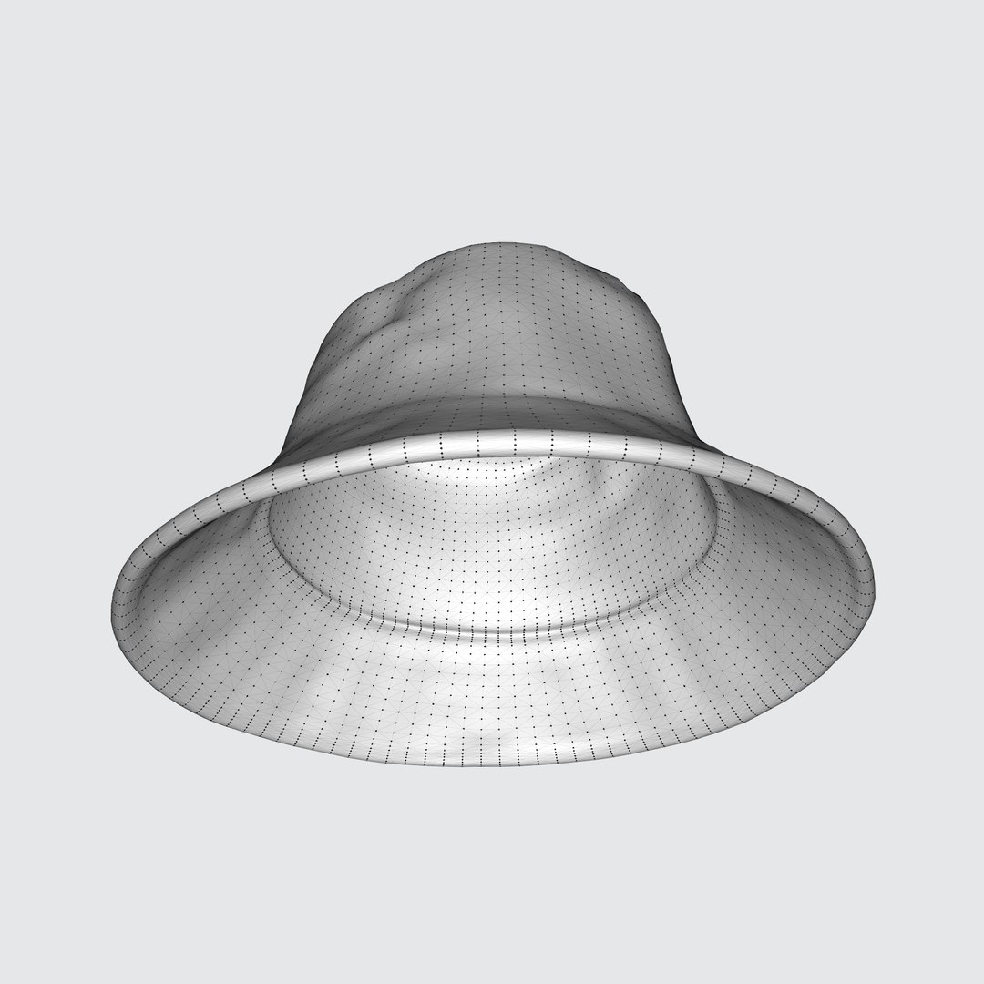 3D Classic Bucket Hat Model - TurboSquid 2271370