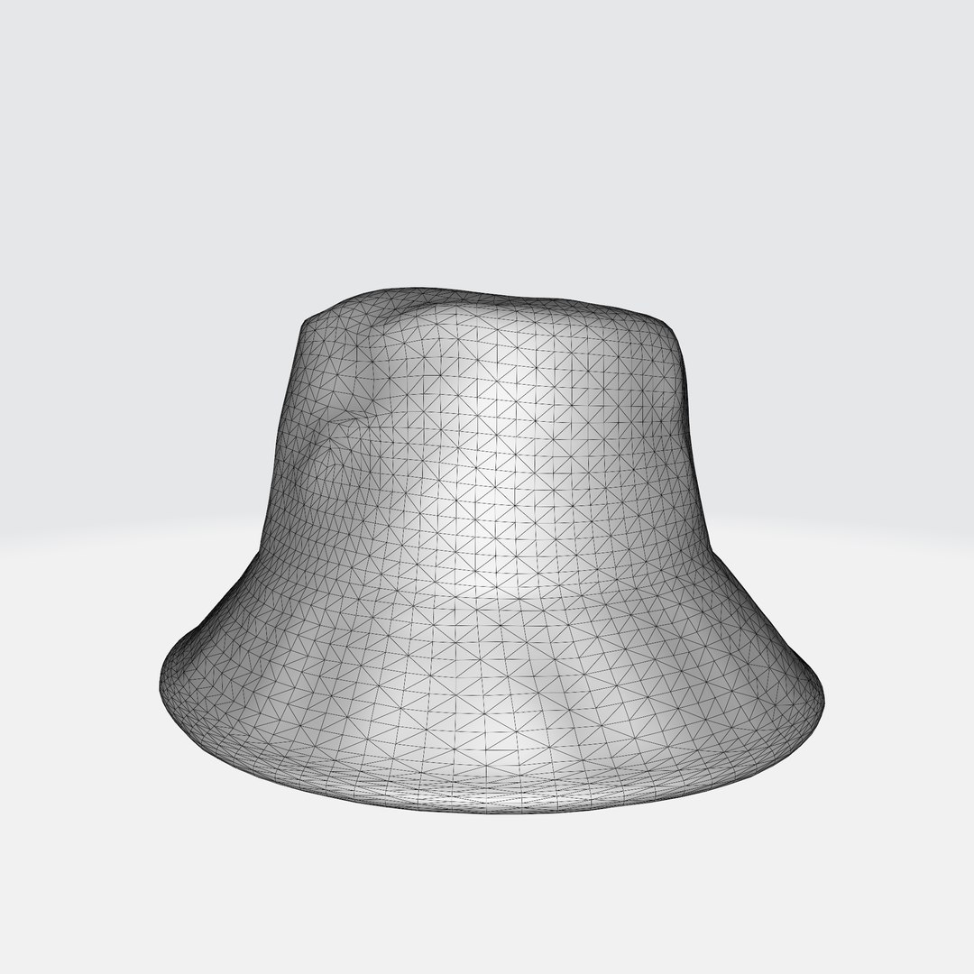 3D Classic Bucket Hat Model - TurboSquid 2271370