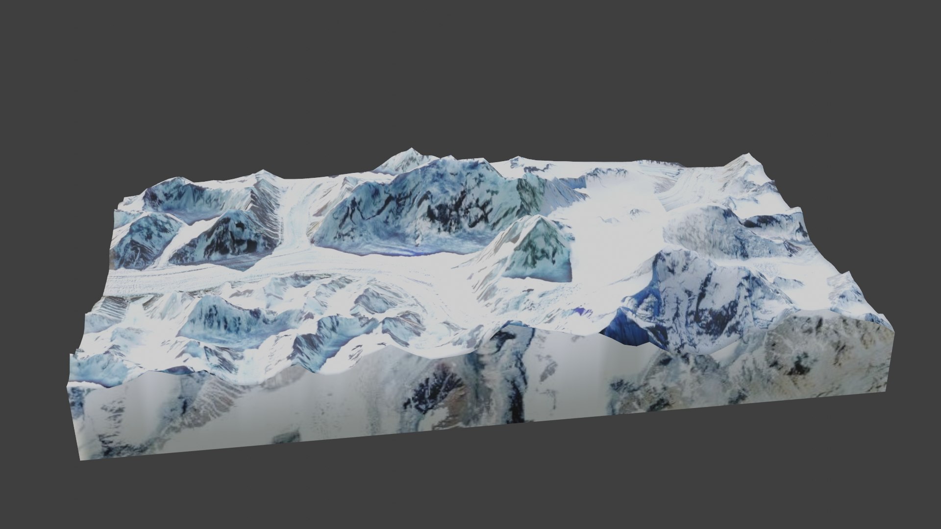 Saser Kangri III Mountain 3D Model - TurboSquid 1826067