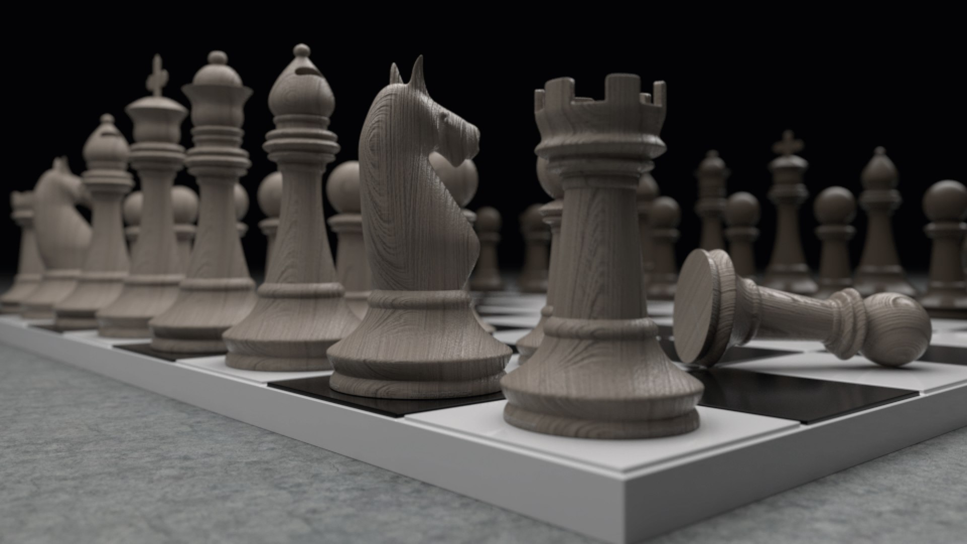 Super Chess - With Smart PBR Node Model - TurboSquid 1735049