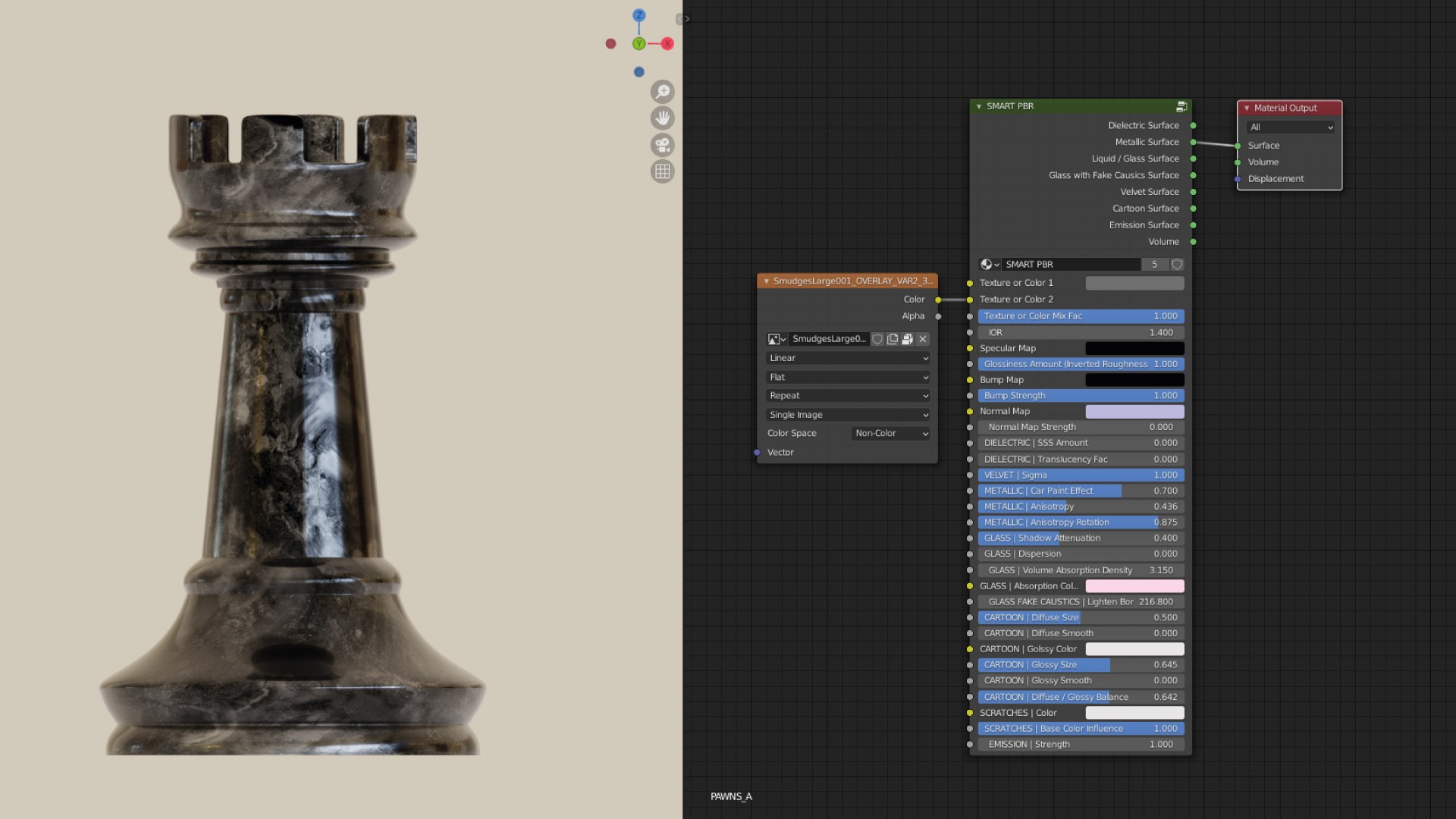 Super Chess - With Smart PBR Node Model - TurboSquid 1735049