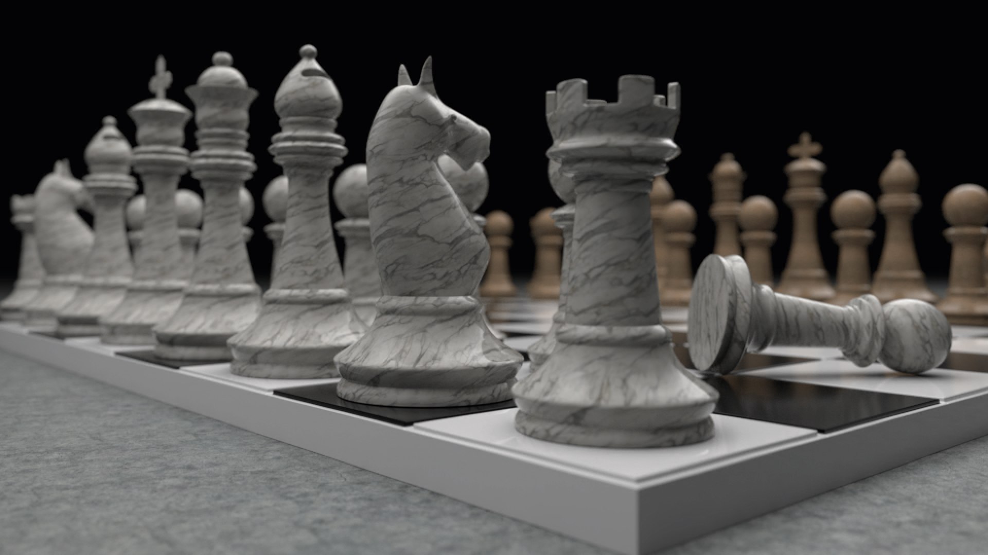 Super Chess - With Smart PBR Node Model - TurboSquid 1735049