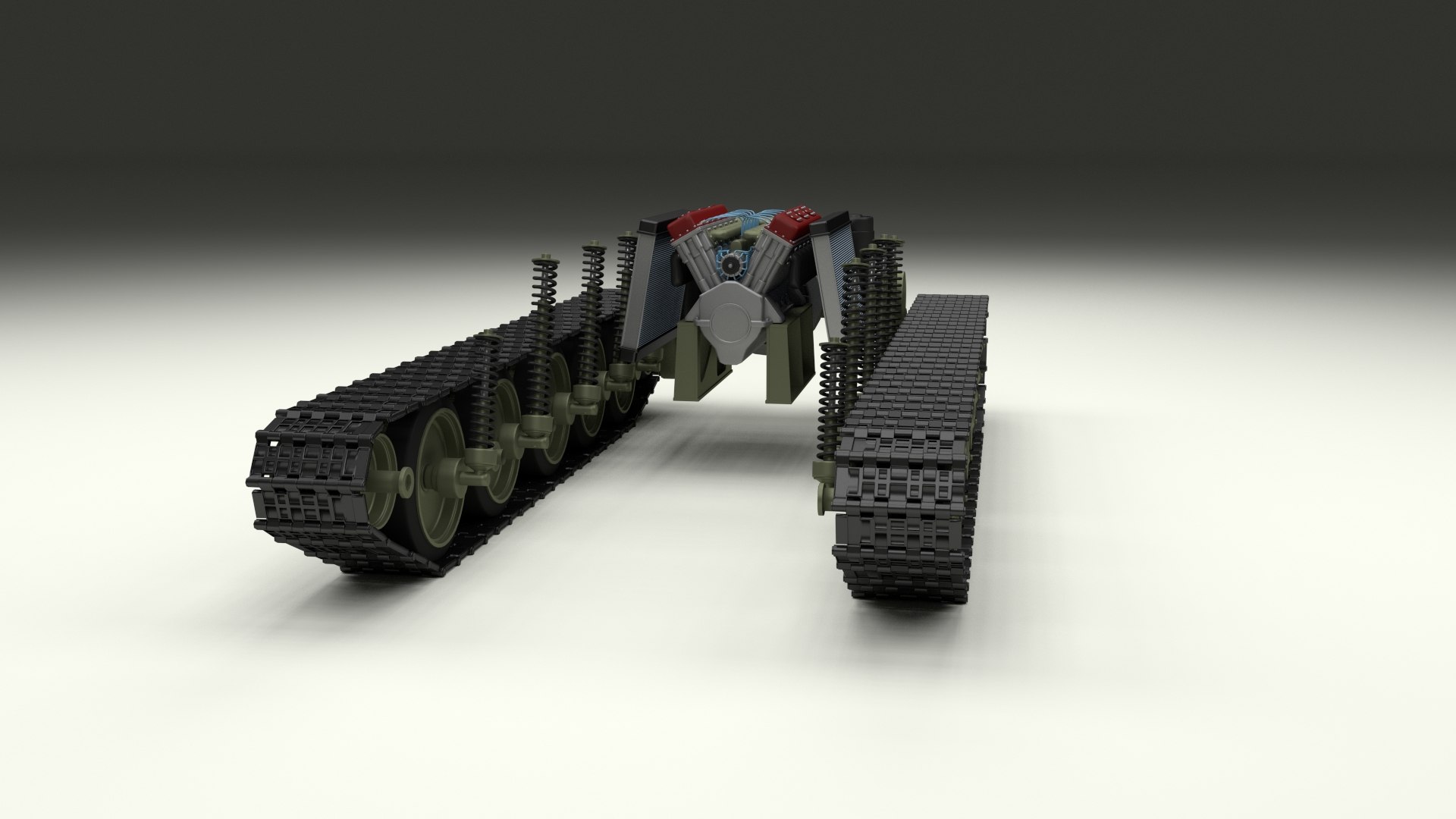 T34 Tank Drivetrain T Fbx