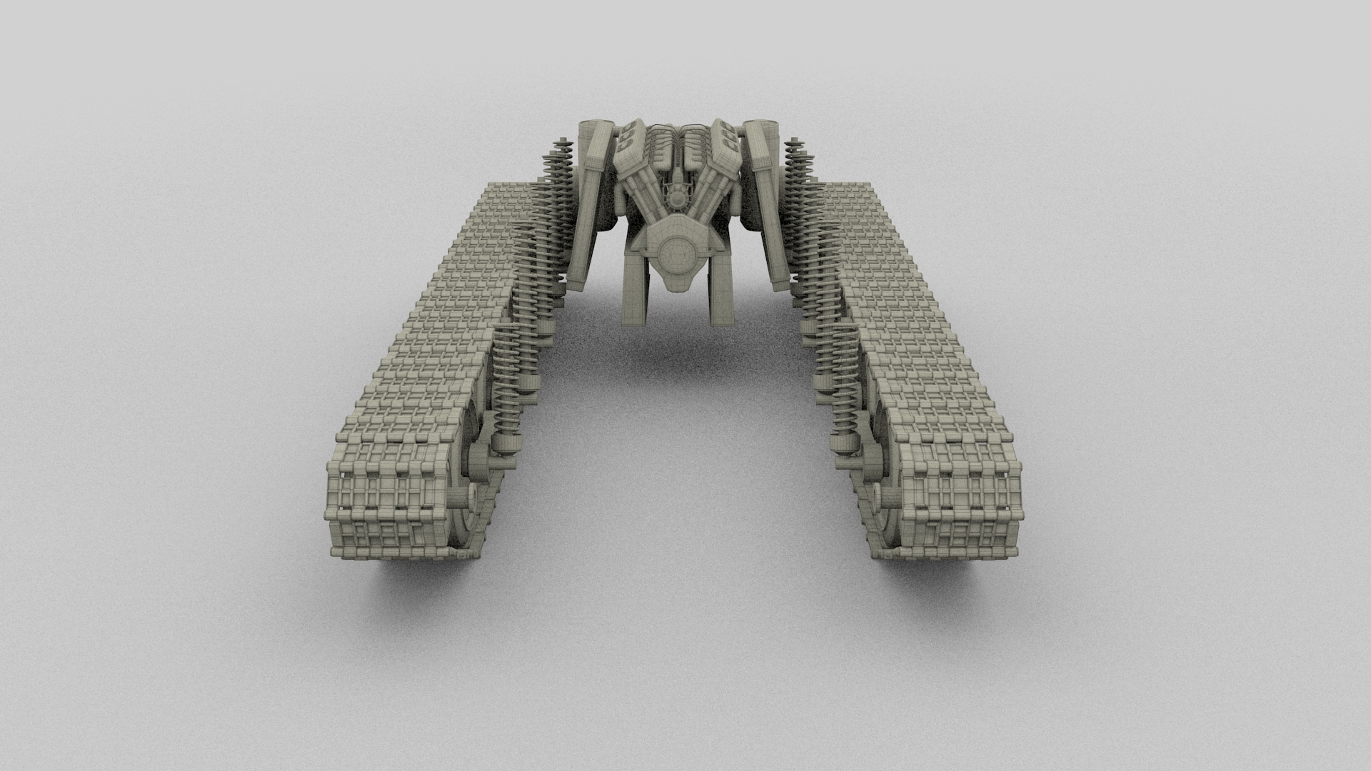 T34 Tank Drivetrain T Fbx