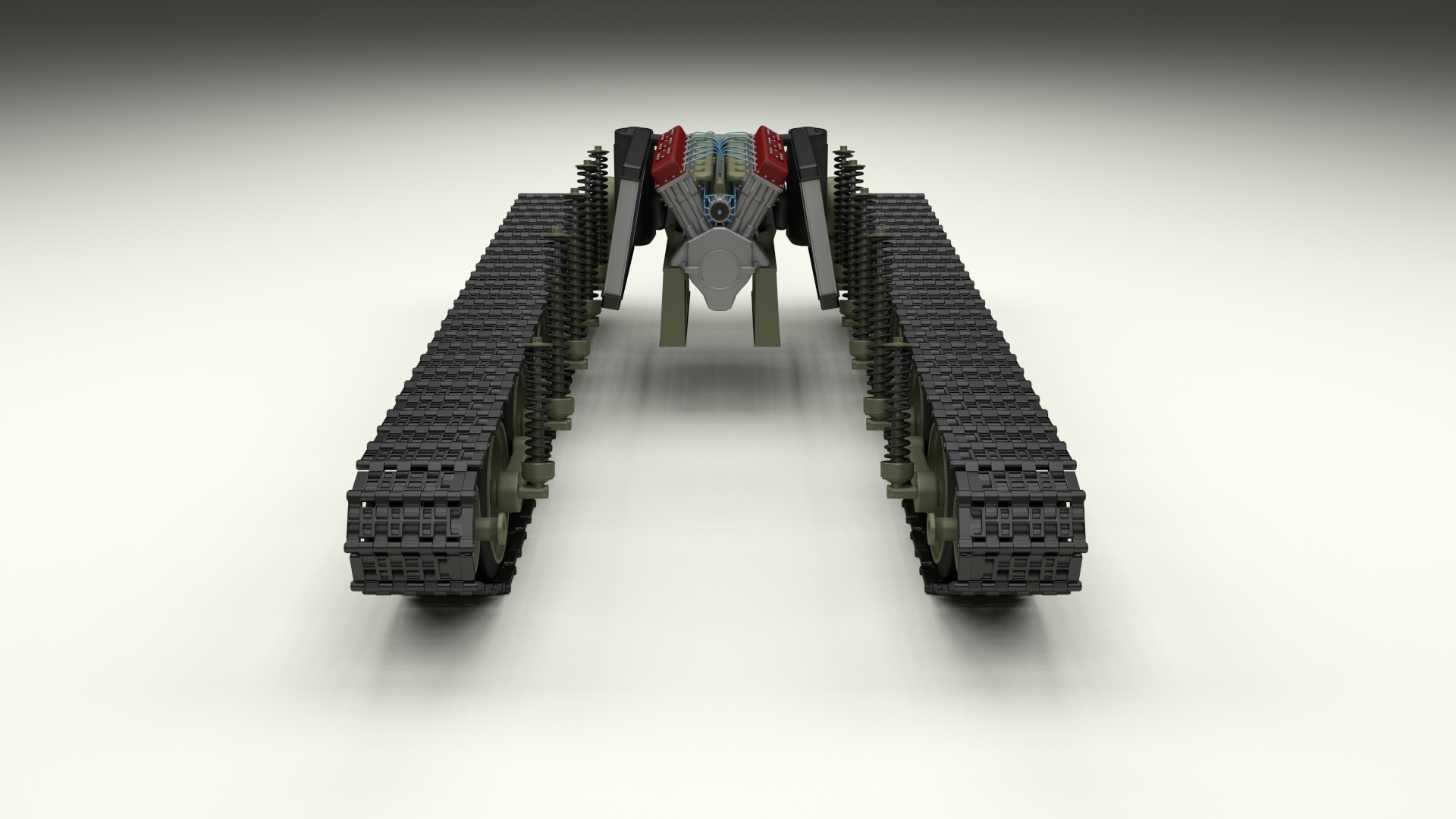 T34 Tank Drivetrain T Fbx