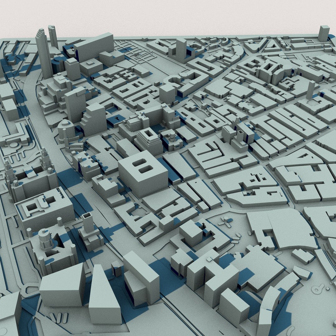 3D Model Liverpool City England United Kingdom - TurboSquid 2428228