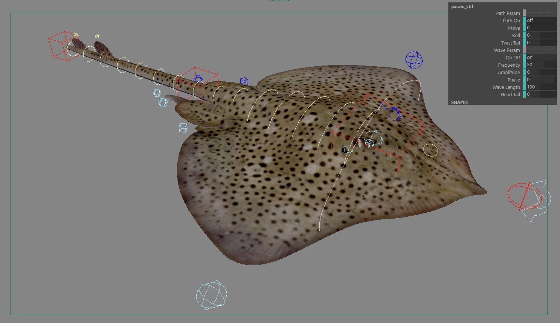3D Stingray Animated Model - TurboSquid 2354956