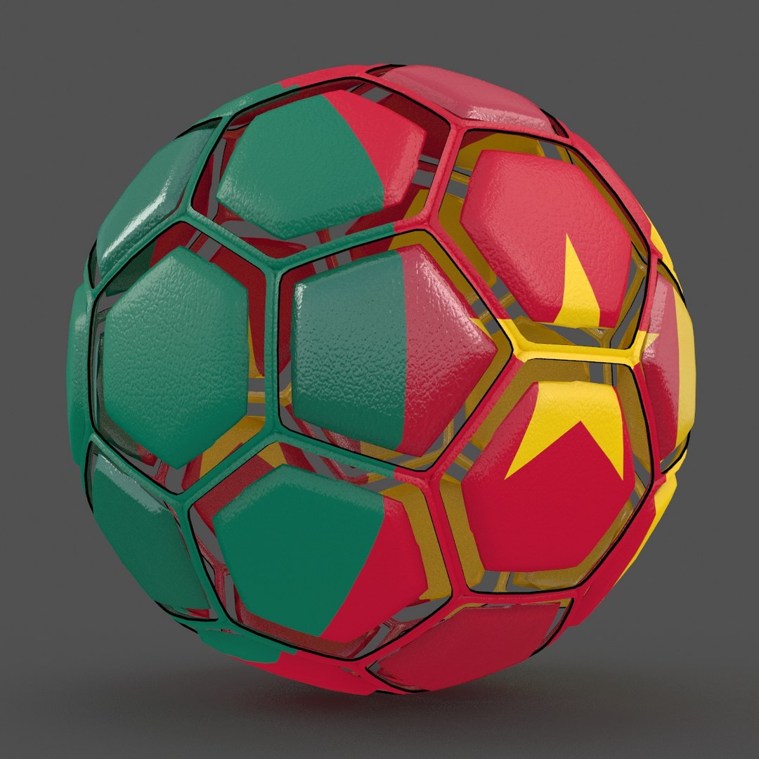 3d Soccer Ball Model