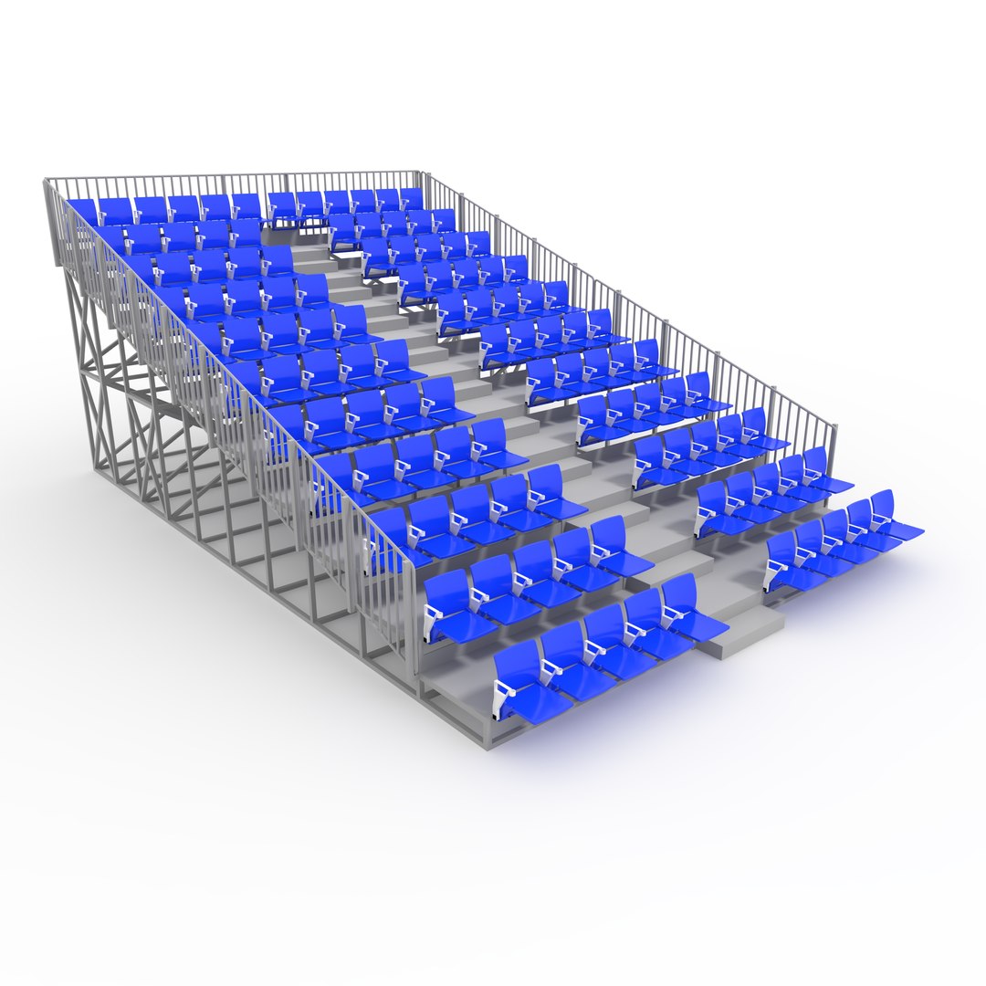 Bleachers 38 3D Model - TurboSquid 2361145