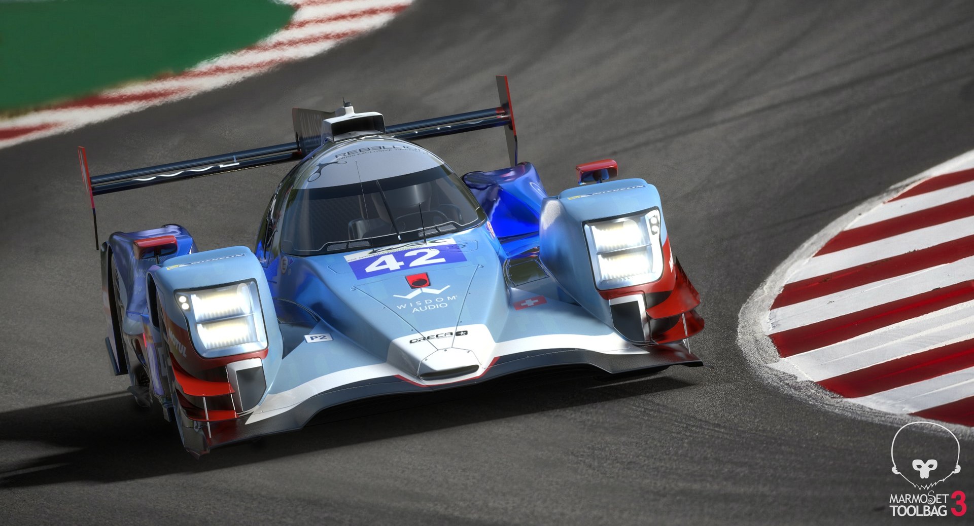 Cool racing wec lmp2 3D - TurboSquid 1546126