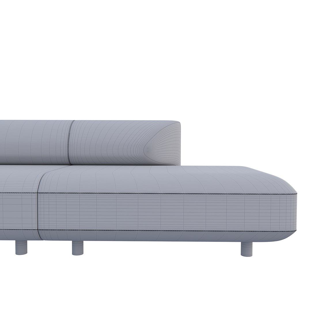 3D Afina Sofa By Frezza - TurboSquid 2225326