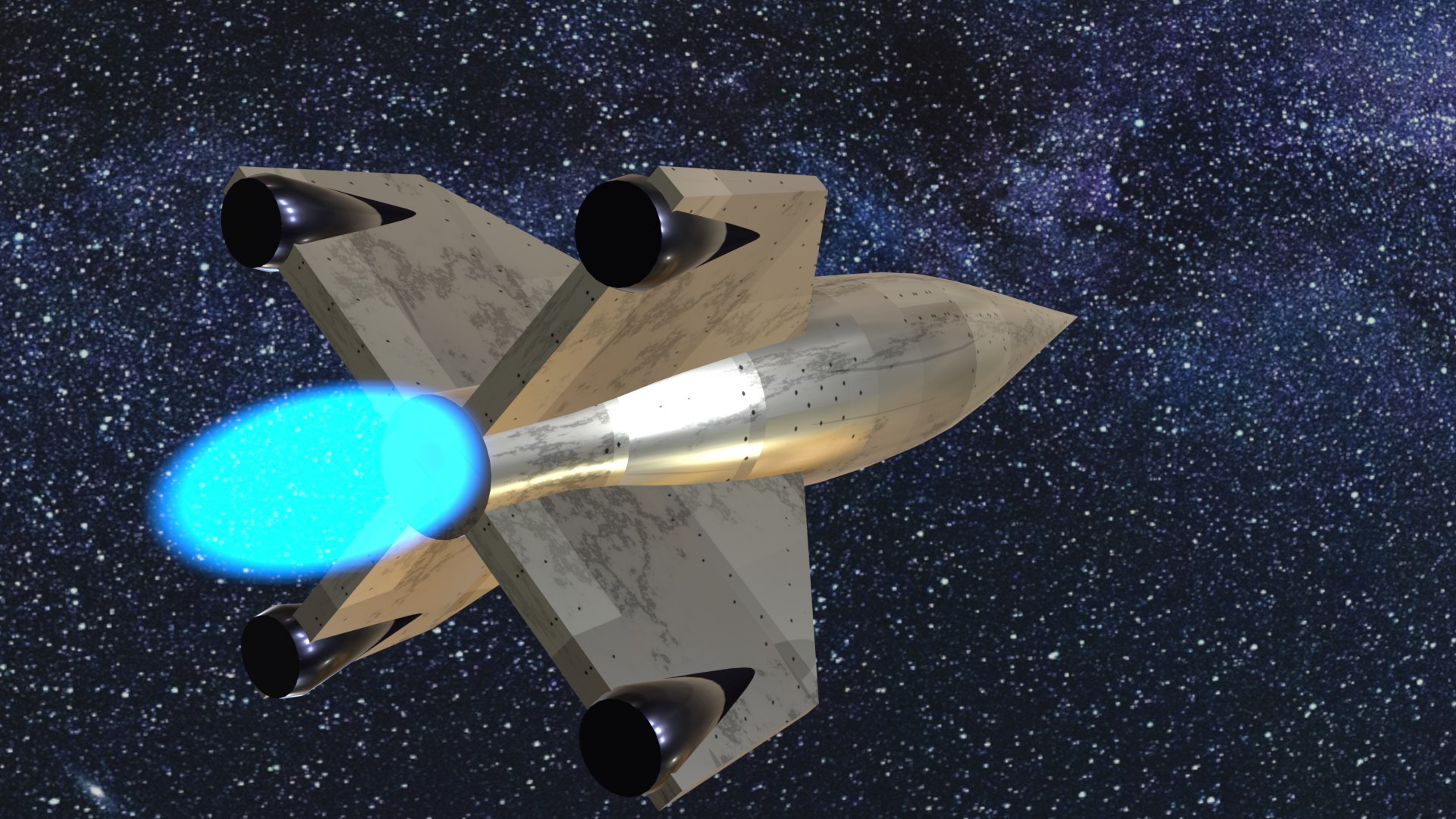 3D Model Retro-style Rocket Collection - TurboSquid 2112168