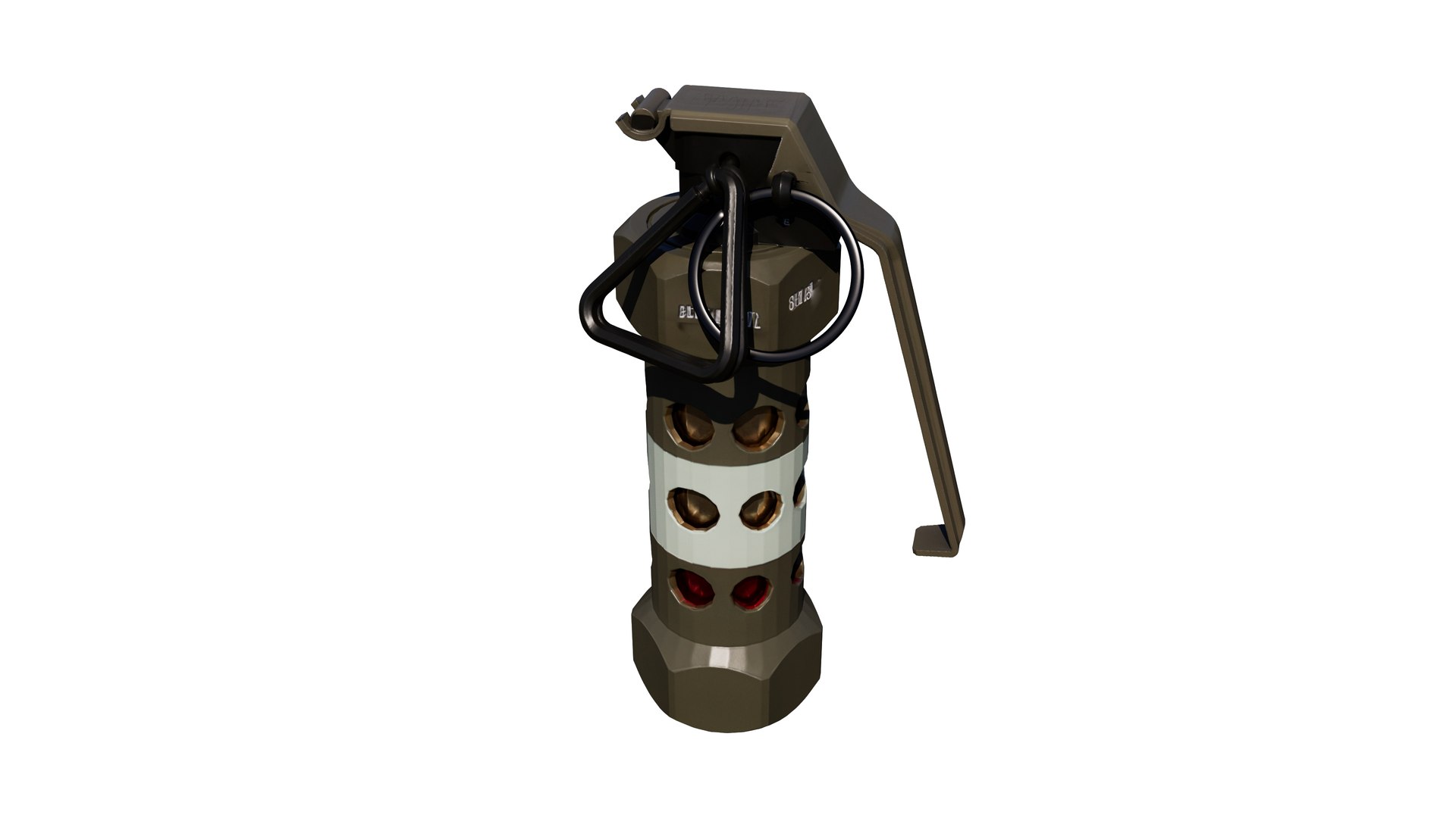 3D M84 Stun Grenade - TurboSquid 2458573