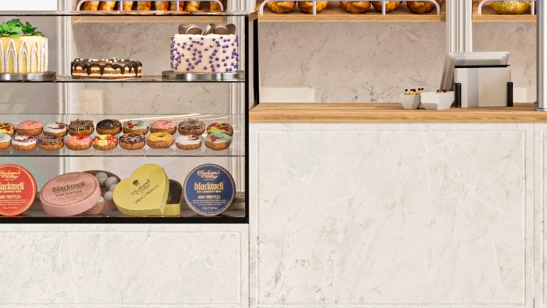 3D Bakery Design Pastries Desserts Bread Model - TurboSquid 2153183