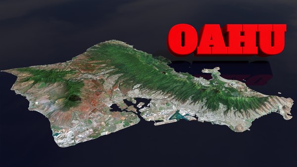 Ilha Oahu Modelo 3D - TurboSquid 1783234