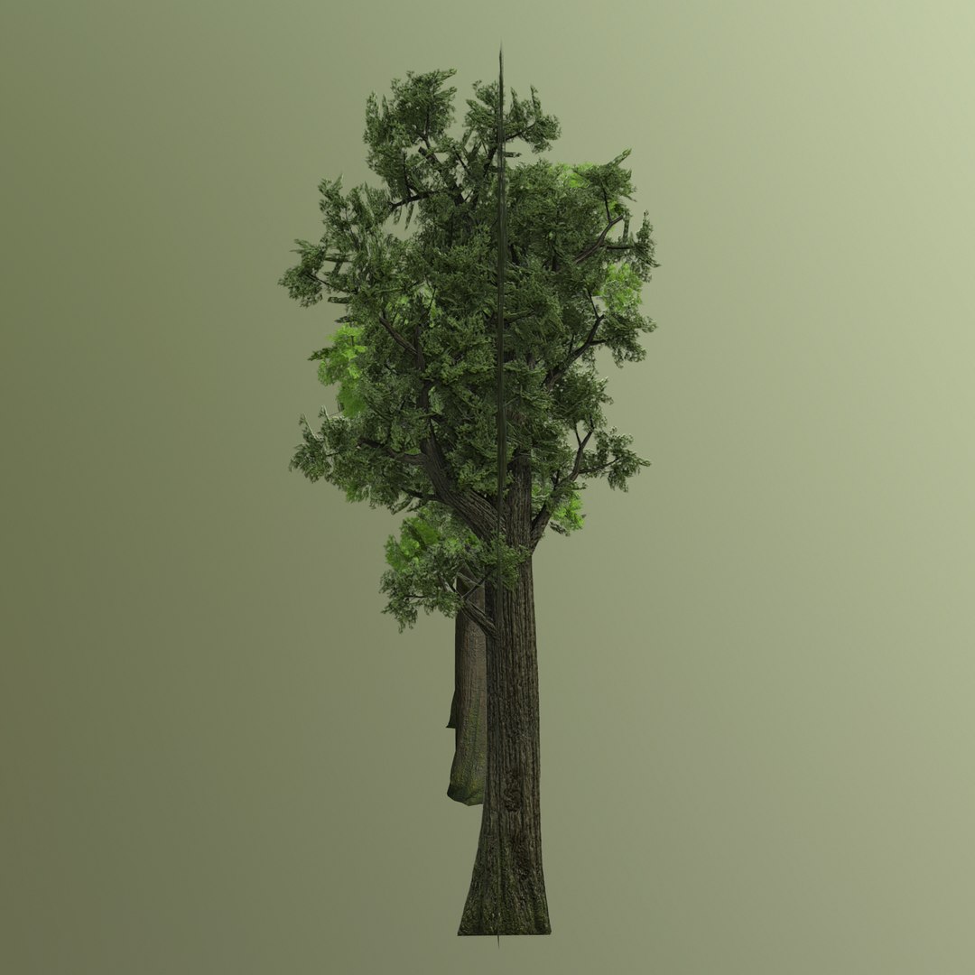 3D pine gaming environment model - TurboSquid 1241580