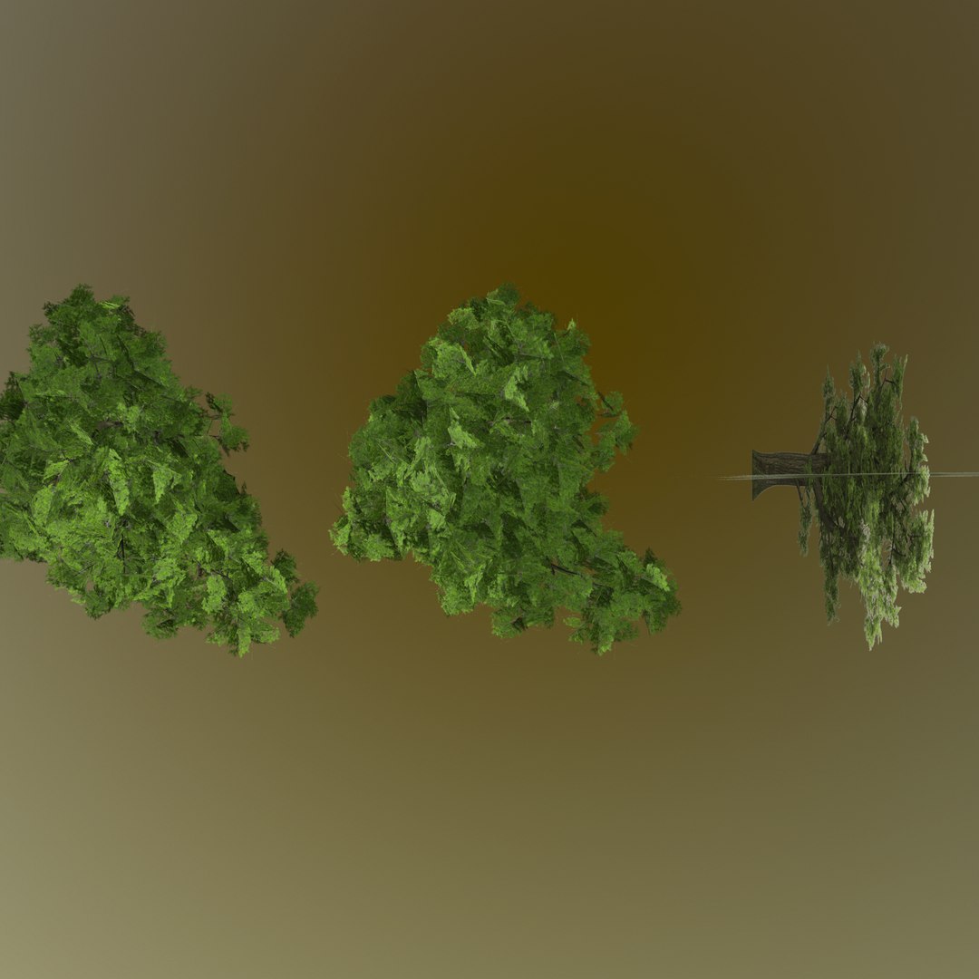 3D Pine Gaming Environment Model - TurboSquid 1241580