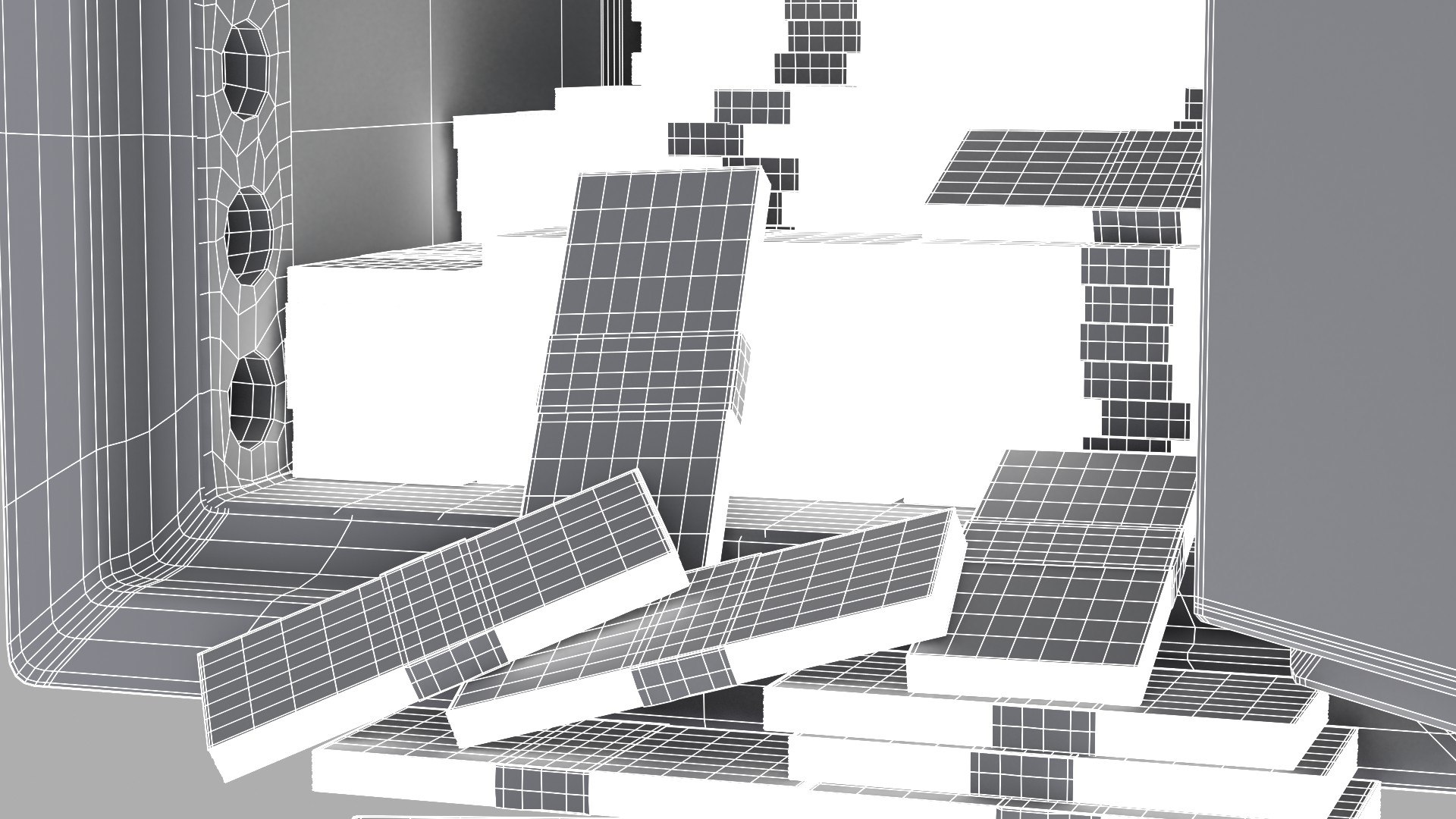 Dollar 100 Digital Locker Money Lots 3D Model - TurboSquid 2515224