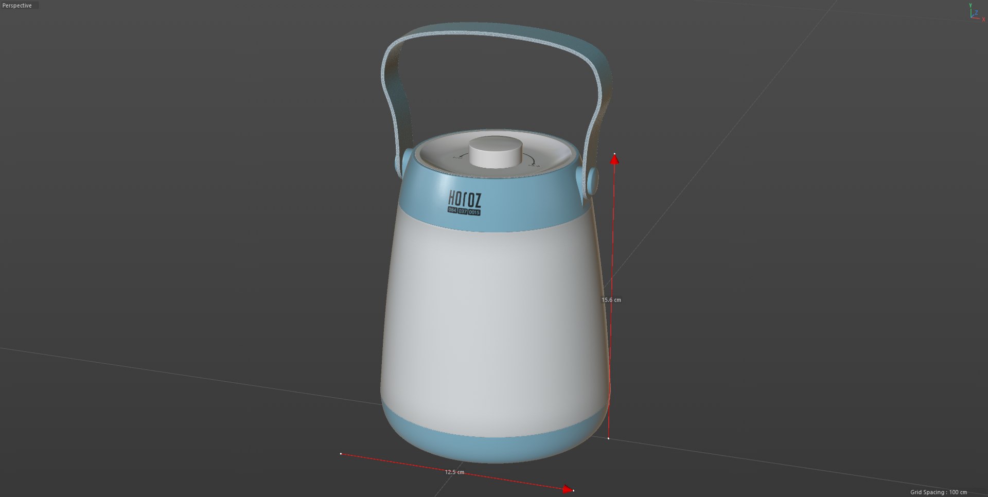 LED Lantern Horoz Veron 3D model - TurboSquid 2028858