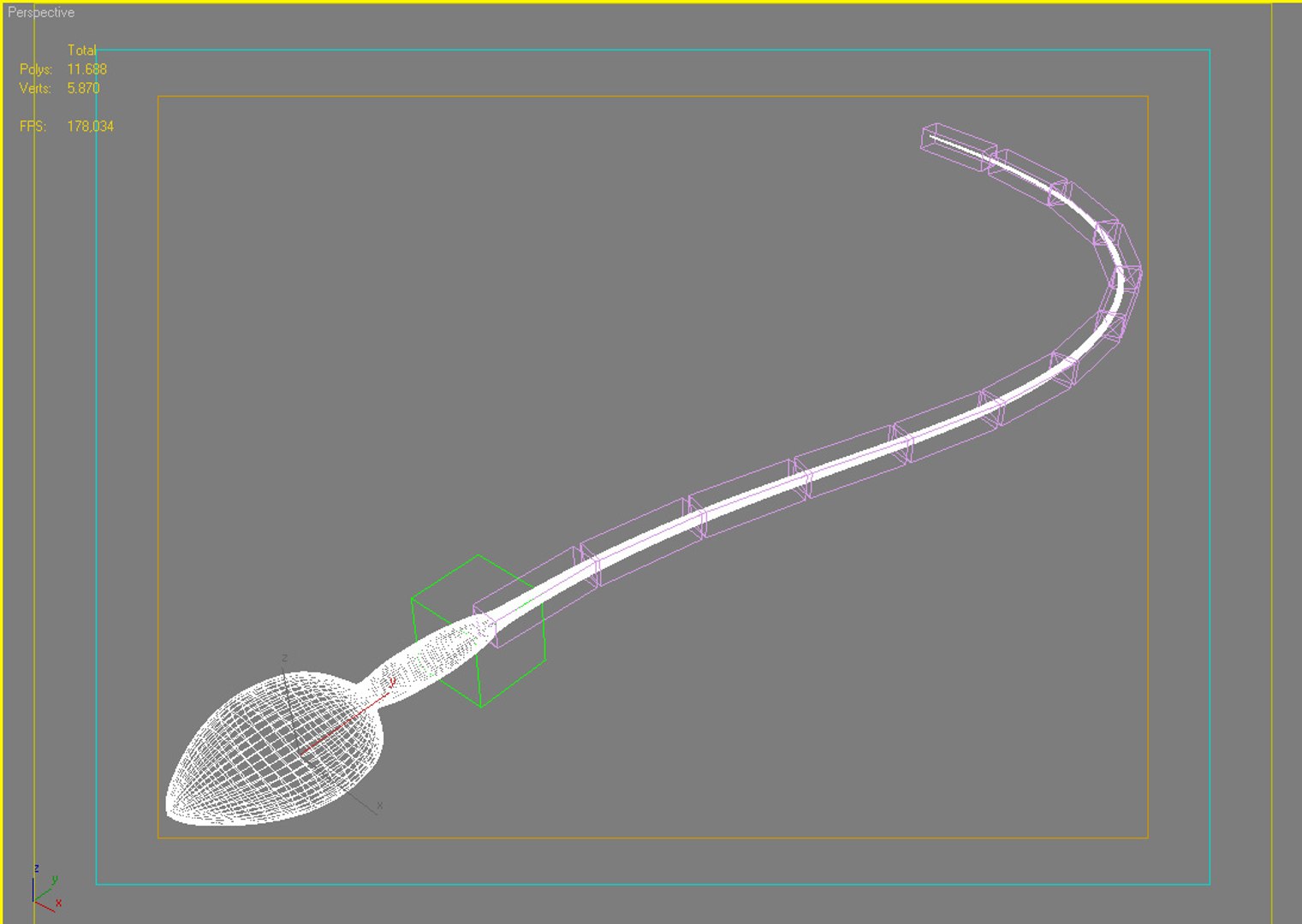 3dsmax sperm cell animations
