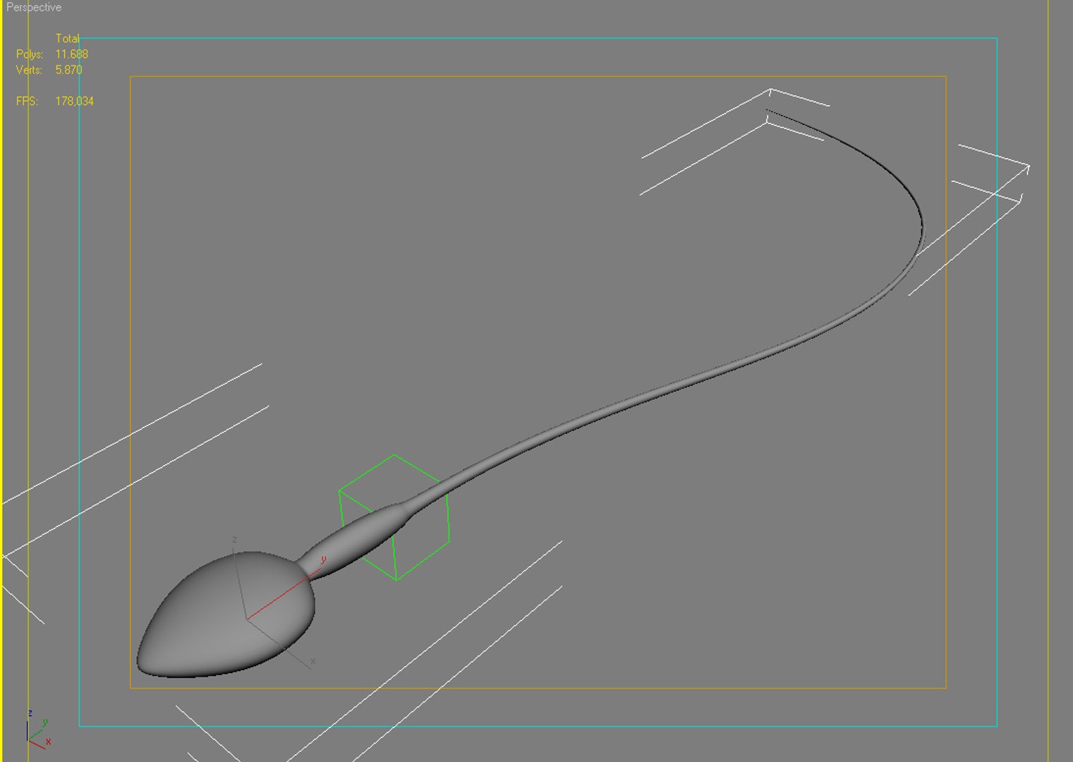 3dsmax sperm cell animations