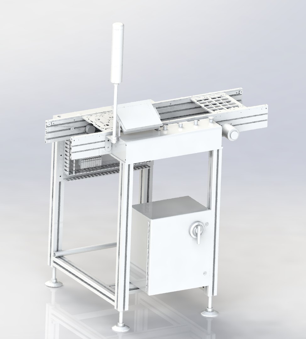 3D Pcb Assembly Line Conveyor Model - TurboSquid 1330649