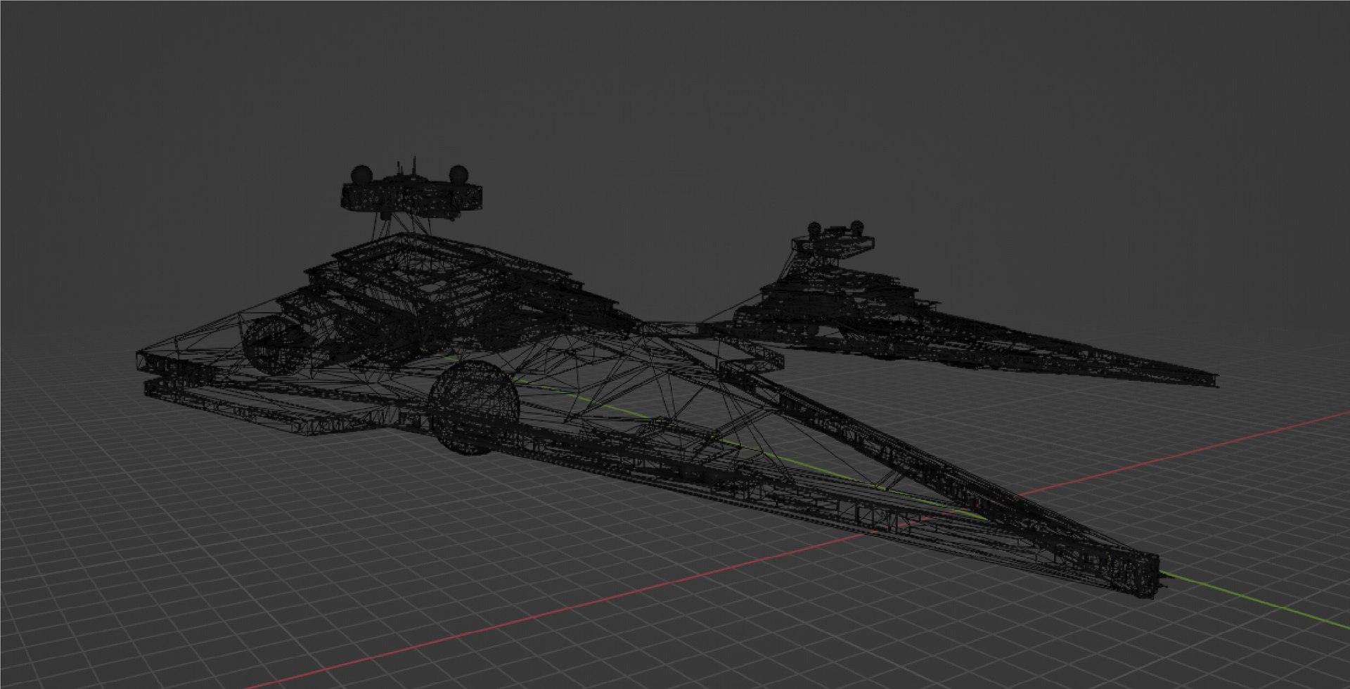 2 Star Destroyers Different Variants Model - TurboSquid 1832833