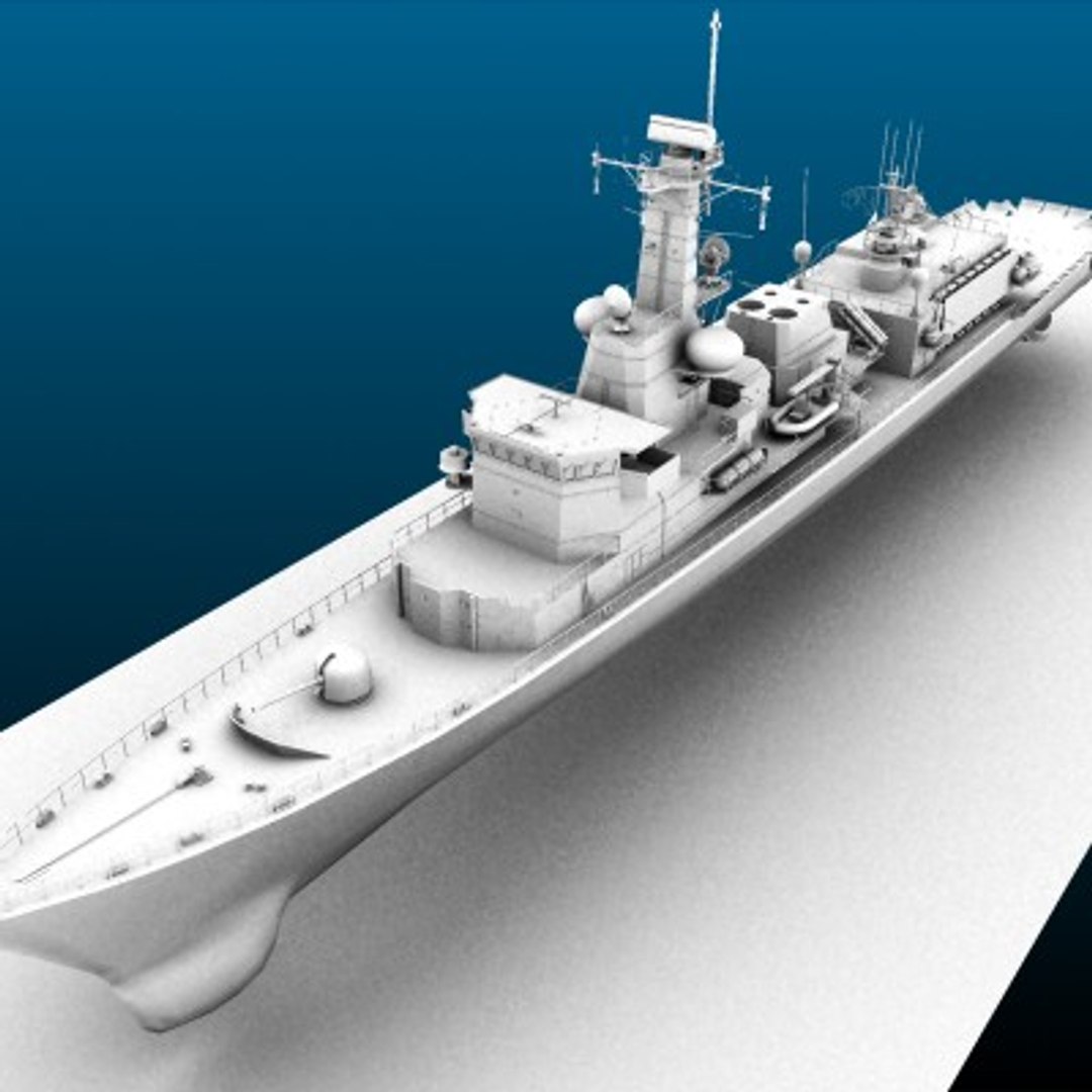 3ds Max Karel Doorman Class Frigates