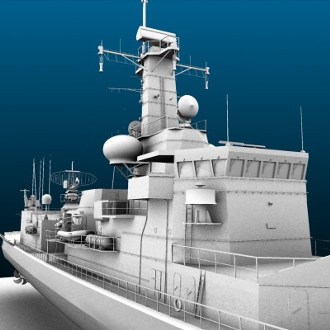 3ds Max Karel Doorman Class Frigates