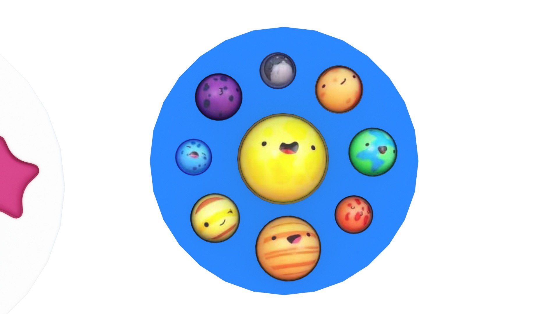 Simple Dimples Set 3D model - TurboSquid 1767840