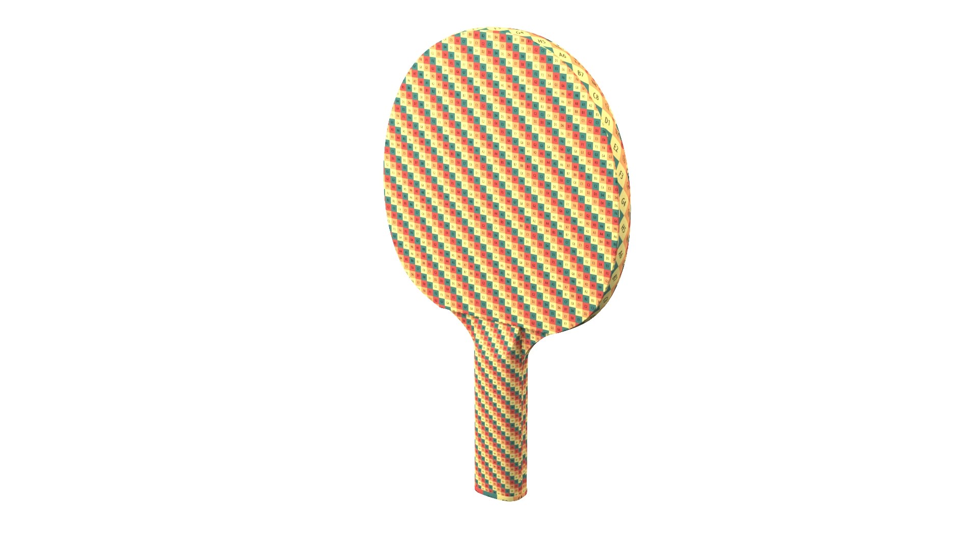 Table Tennis Paddle 3D Model - TurboSquid 1767720