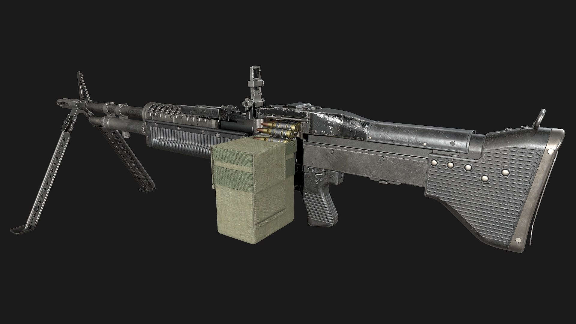 Ready M60 3D - TurboSquid 1407231