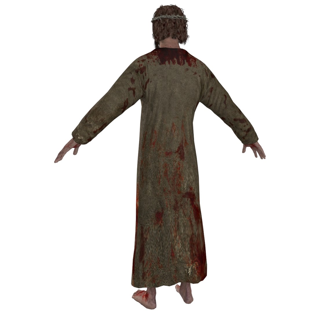 Rigged Jesus Christ 3d 3ds