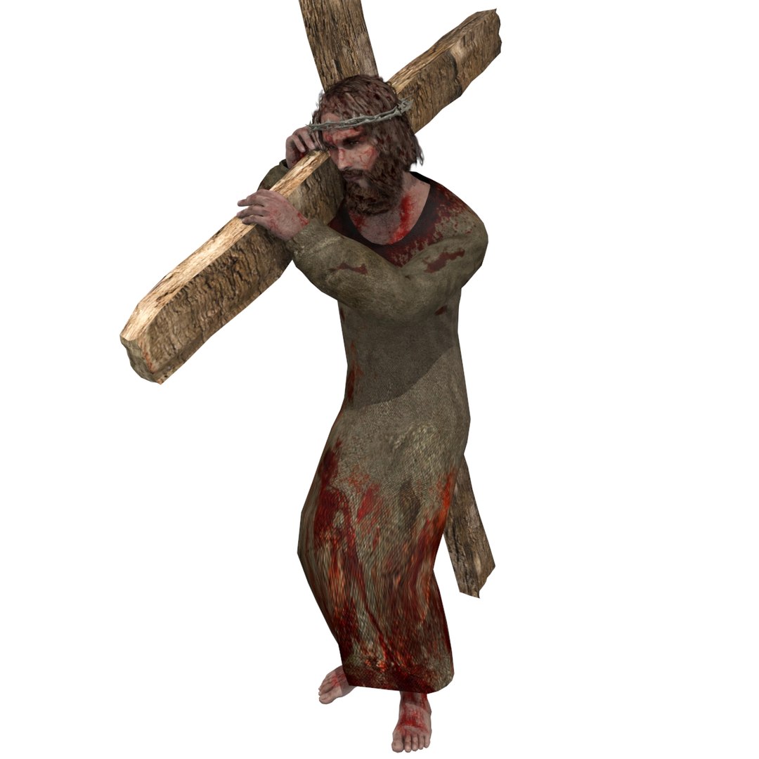 Rigged Jesus Christ 3d 3ds