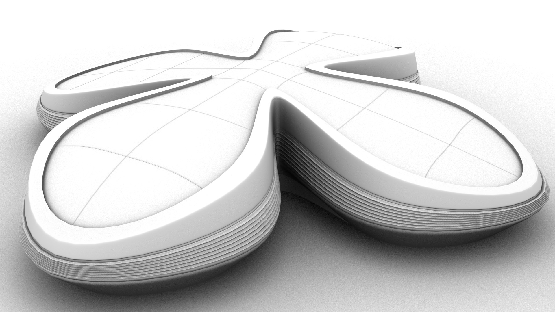 Organic Building Model 3D - TurboSquid 2026636