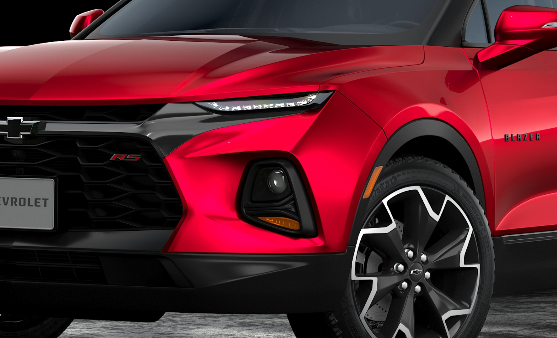 3D 2019 chevrolet blazer rs - TurboSquid 1409806