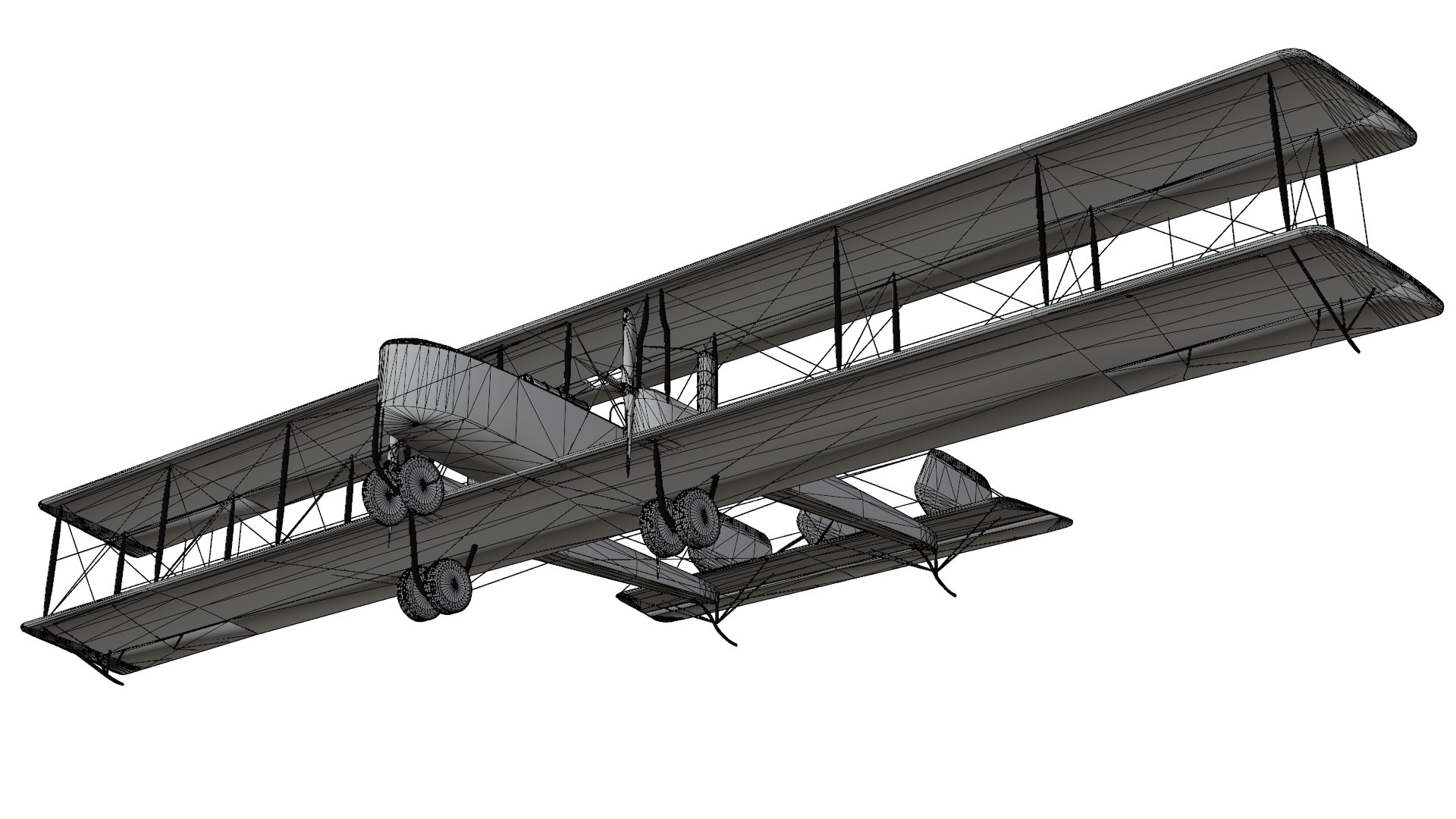 Caproni CA3 3D Model - TurboSquid 2237242