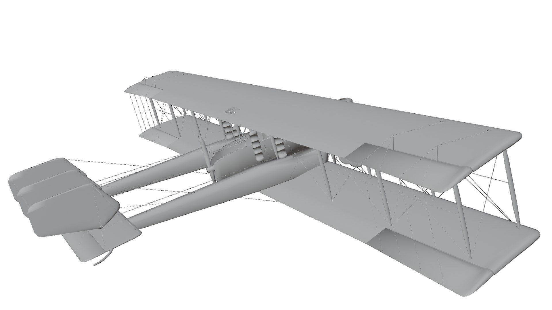 Caproni CA3 3D Model - TurboSquid 2237242