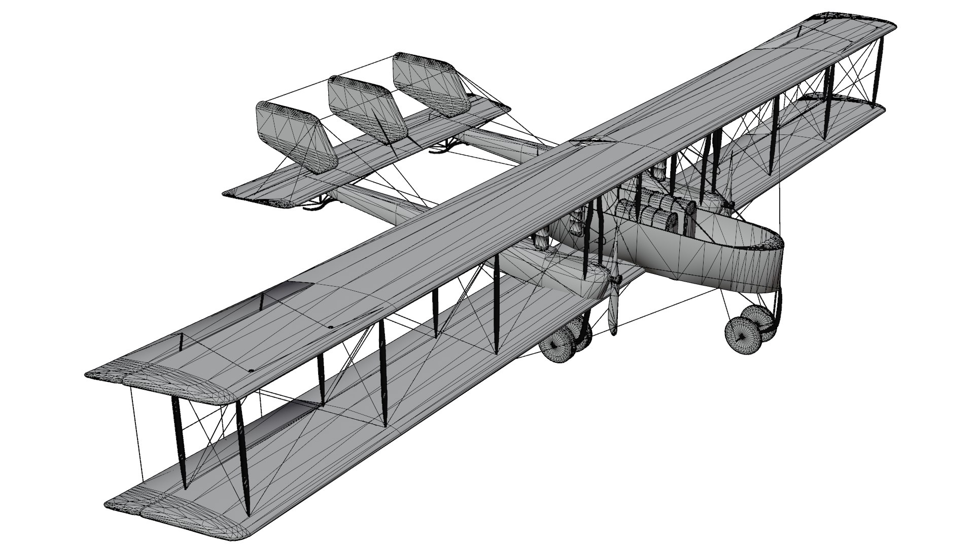 Caproni CA3 3D Model - TurboSquid 2237242