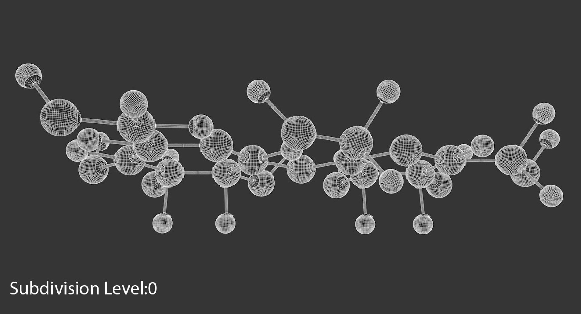 Sucrose Molecule 3D Model - TurboSquid 1425536