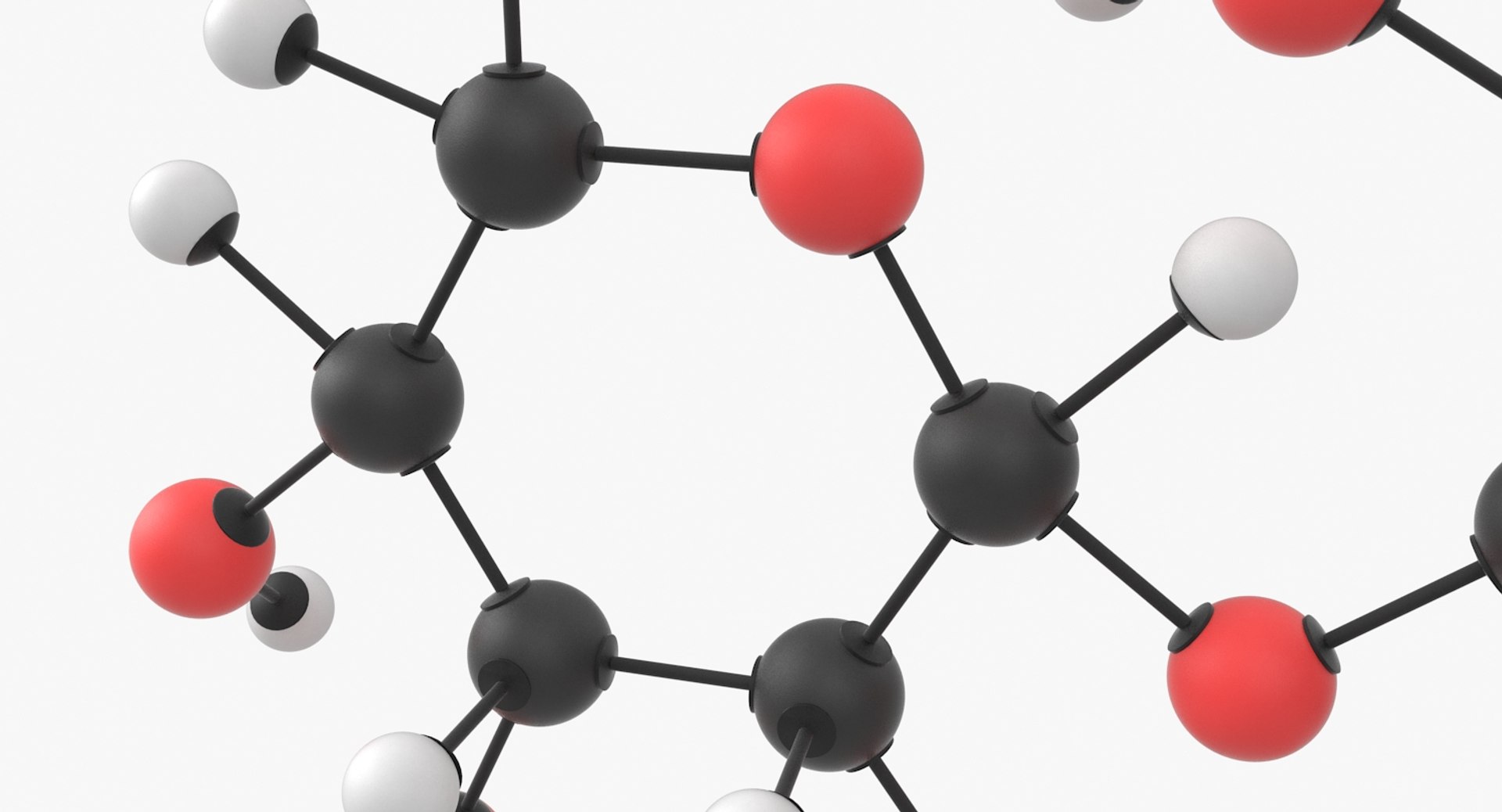 Sucrose Molecule 3D Model - TurboSquid 1425536