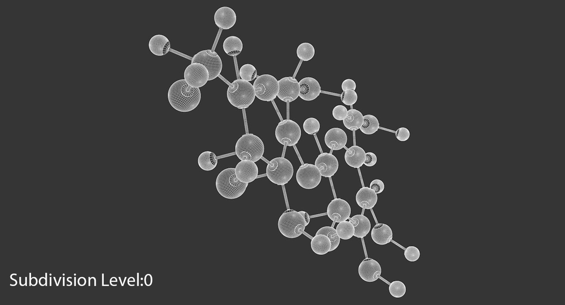 Sucrose Molecule 3D Model - TurboSquid 1425536