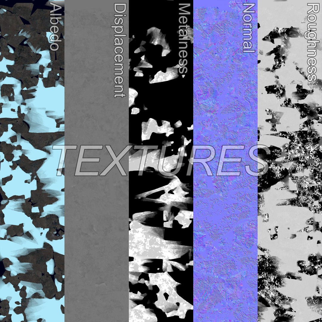 Crystal Rock Collection model - TurboSquid 1847327