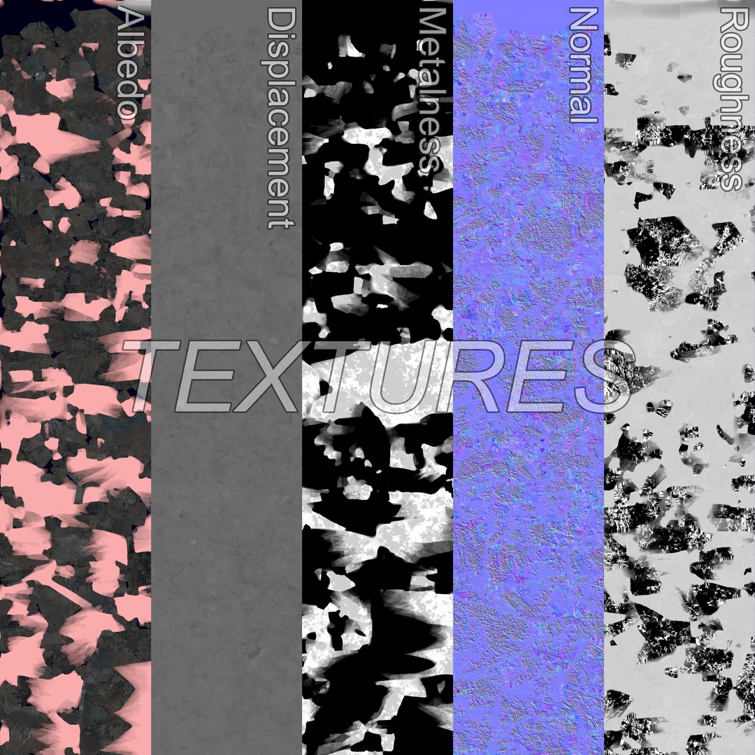 Crystal Rock Collection model - TurboSquid 1847327