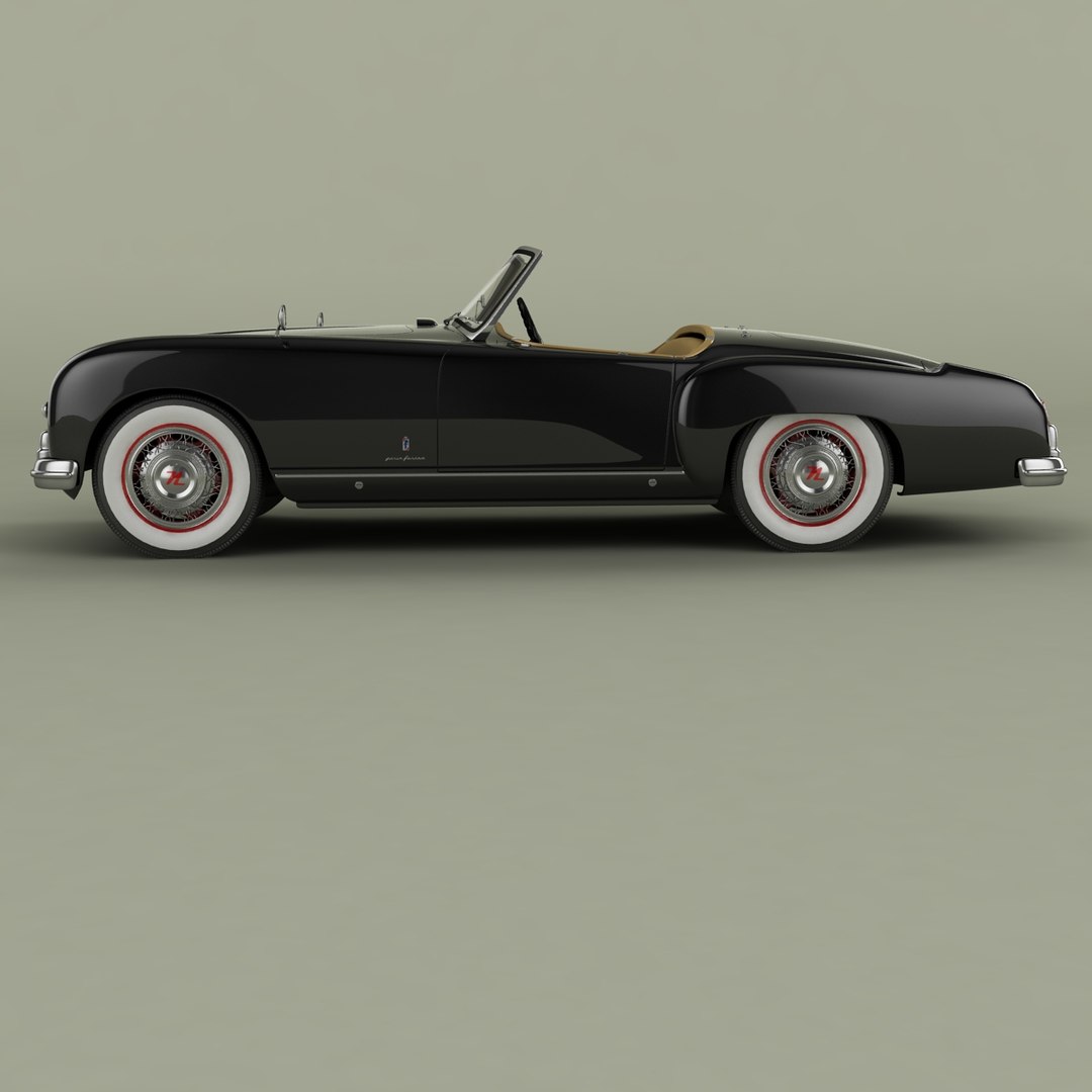 1952 Nash Healey Pininfarina Model - TurboSquid 1610566